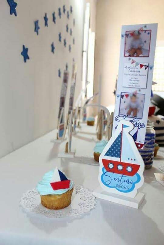 BARQUITOS CON BASE / Souvenirs para Bautismo