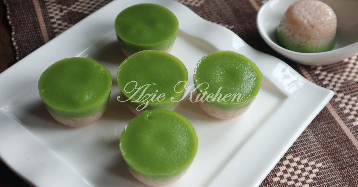 Kuih Seri Muka Istimewa Azie Kitchen Gerenti Sedap - Azie Kitchen