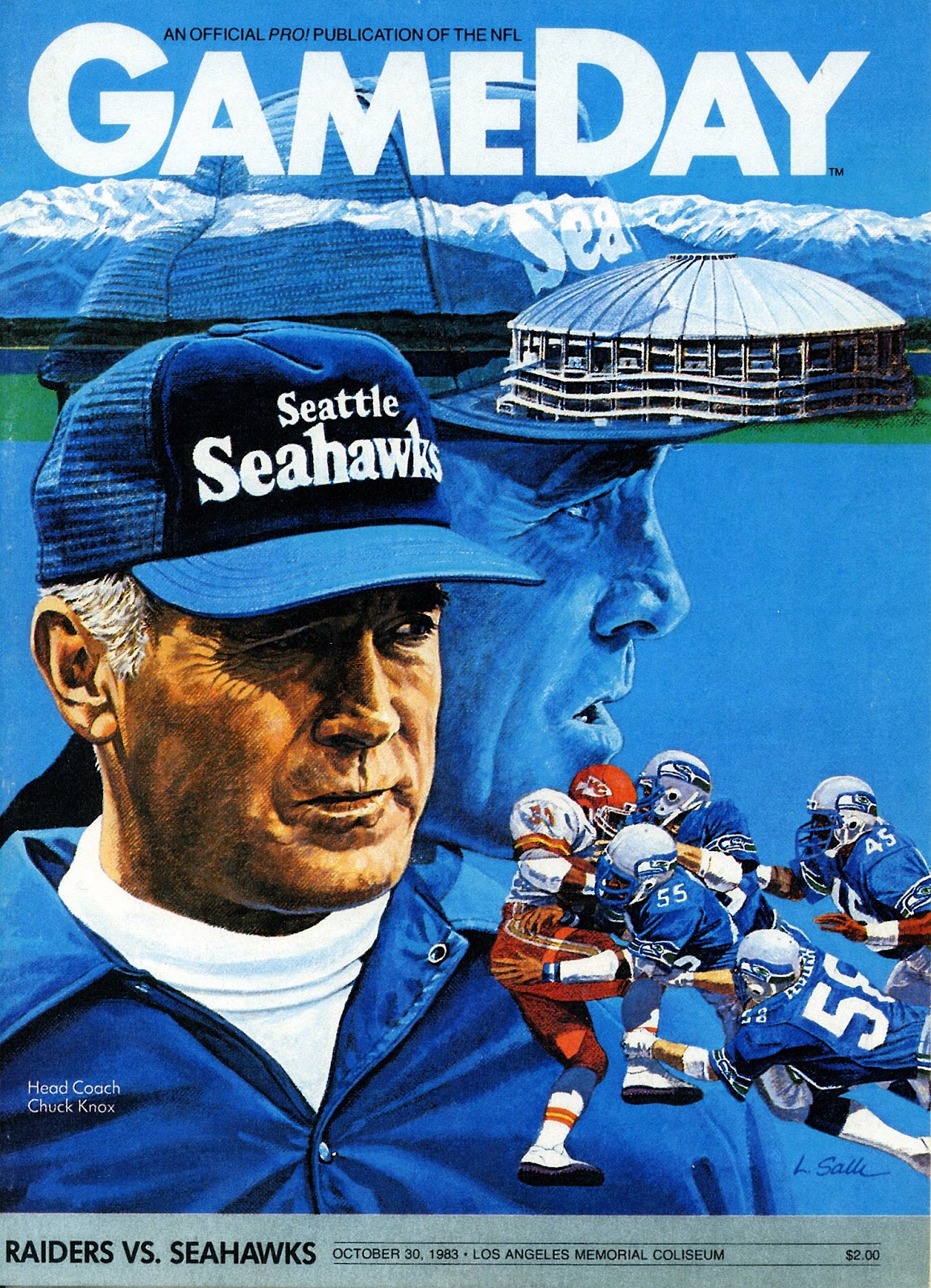 Pro Football Journal Presents: NFL Art: 1983 NFL Game Program Art