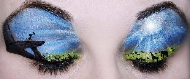 Art-Sci: Wear Art on your Eyelids with Eye Shadow Paintings
