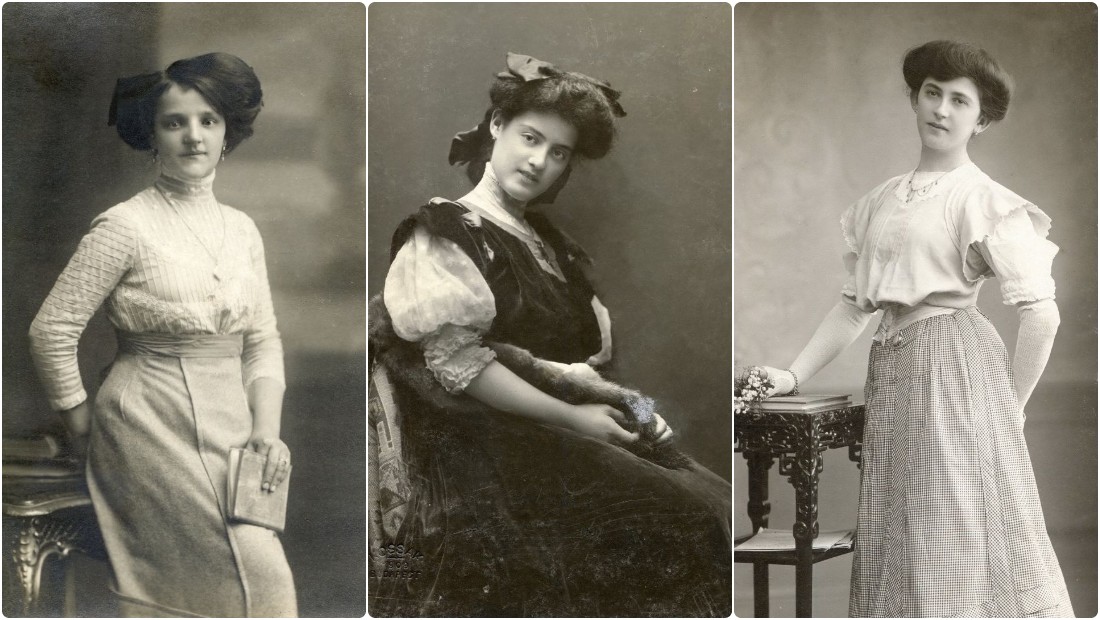 Beautiful Photos Show Hairstyles of Hungarian Girls in the 1900s ...