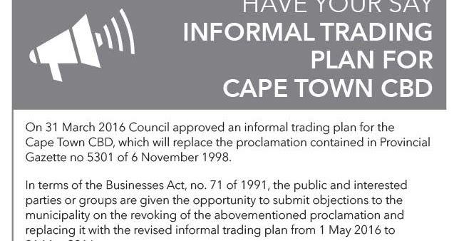 Camps Bay & Clifton Ratepayers & Association: CCT Have your say ...