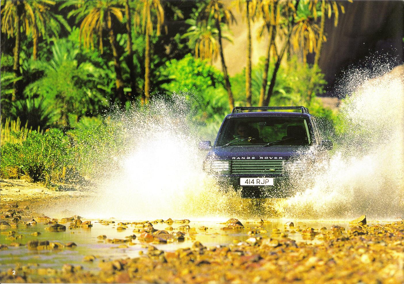 RANGE ROVER WORLD : Range Rover P38 accessories booklet for reference only
