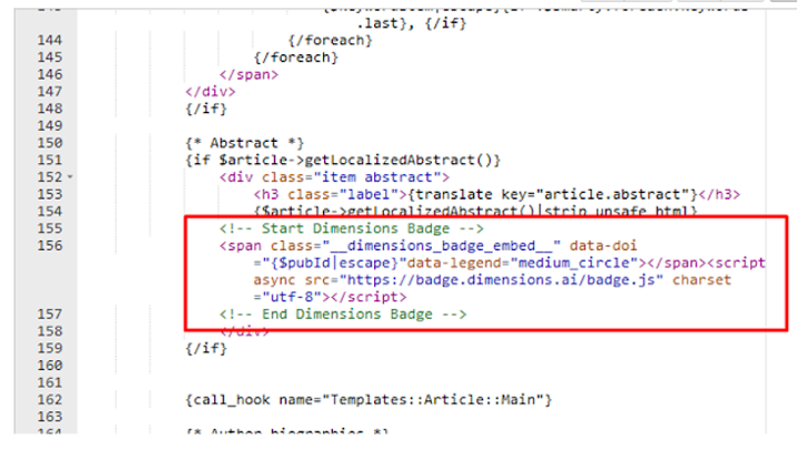How to Make a Dimension Badge in OJS 3 - MITRA EDUKASI