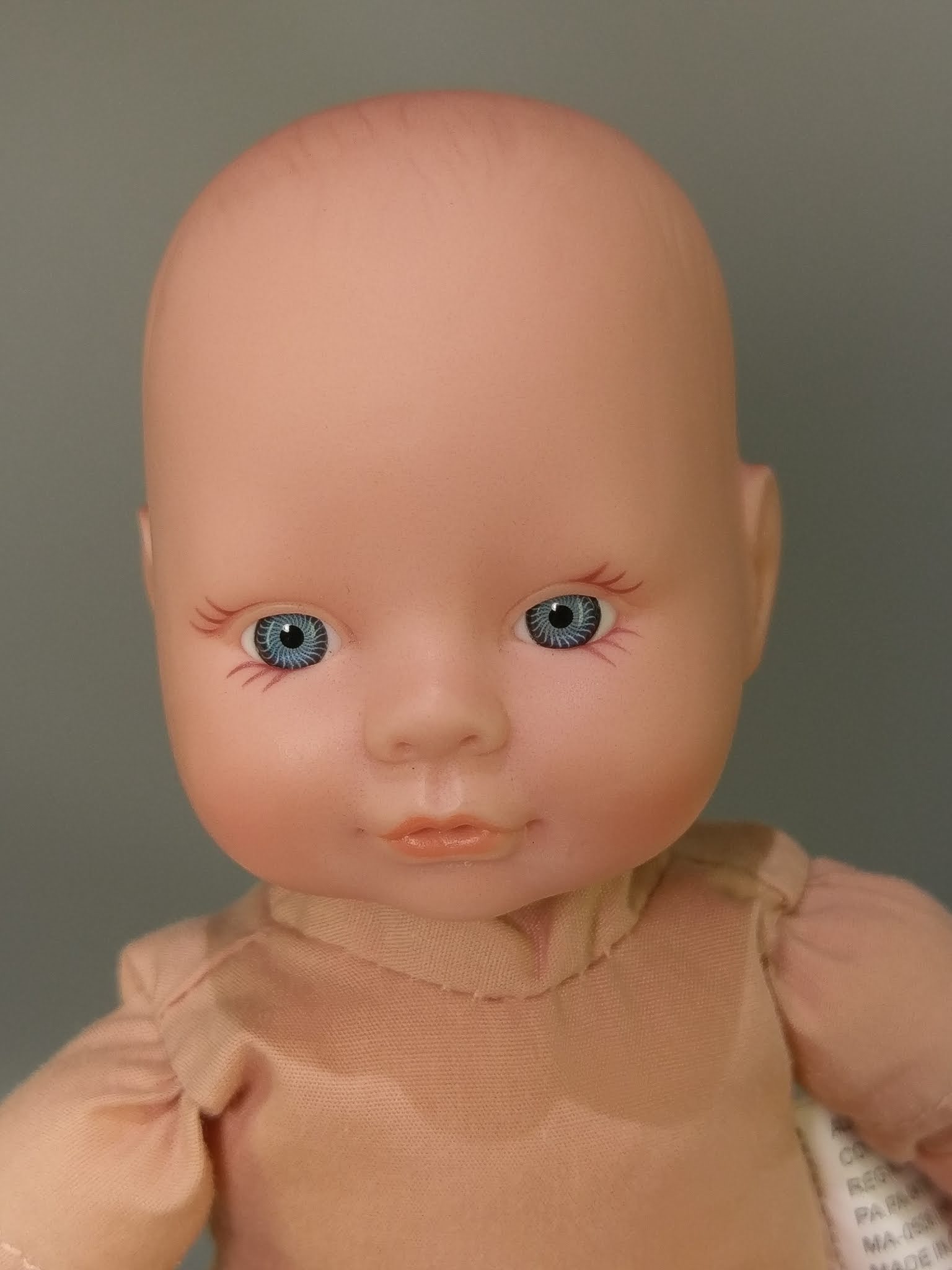 Circo Mini Baby Girl Doll plush 8" Inch Caucasian Blue Eyes Target ...