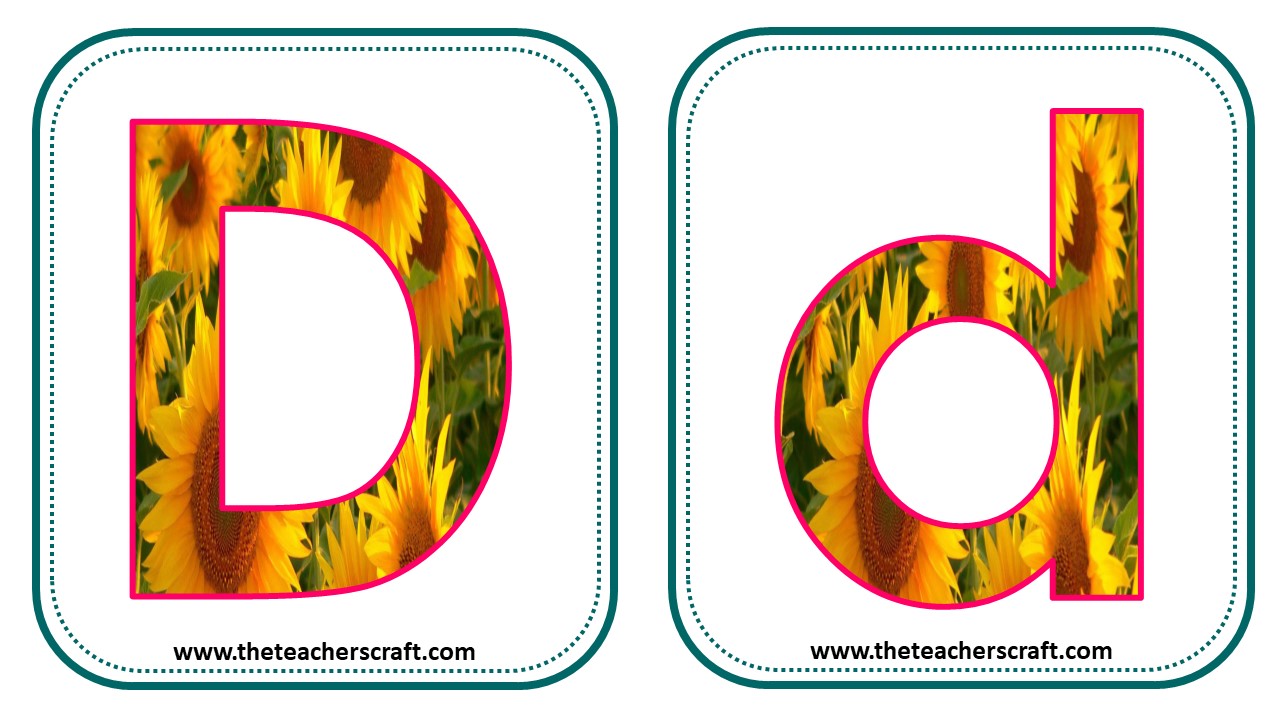 BIG AND SMALL LETTERS ALPHABET - The Teachers Craft PH