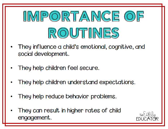 Schedules, Routines, and Transitions | The Early Educator