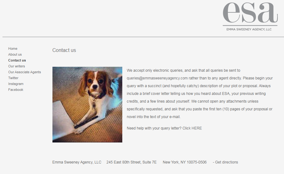 Get Your Novel Published: Emma Sweeney Agency