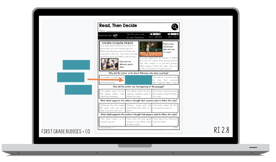 Using Resources Digitally for Distance Learning | First Grade Buddies