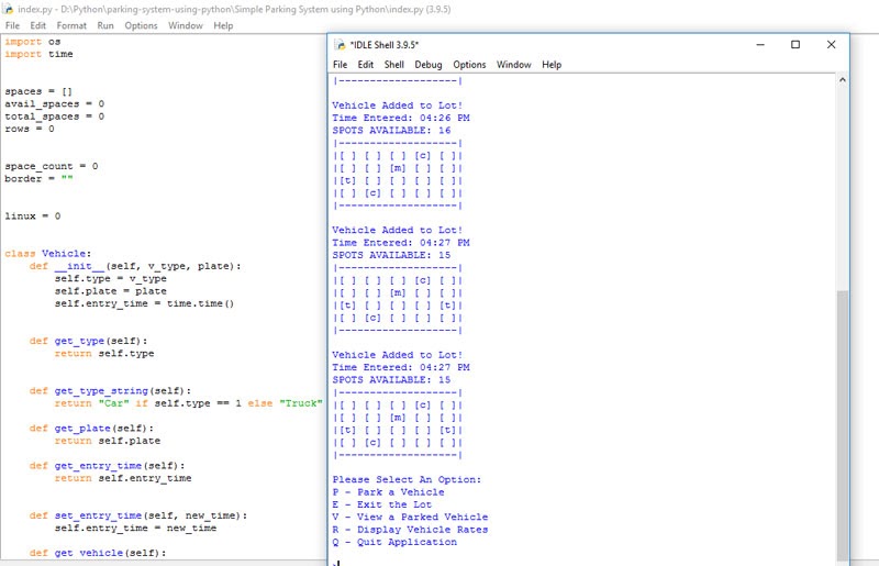 Parking Management System Project In Python With Source Code Free Parking Management System Project In Python With Source Code Free