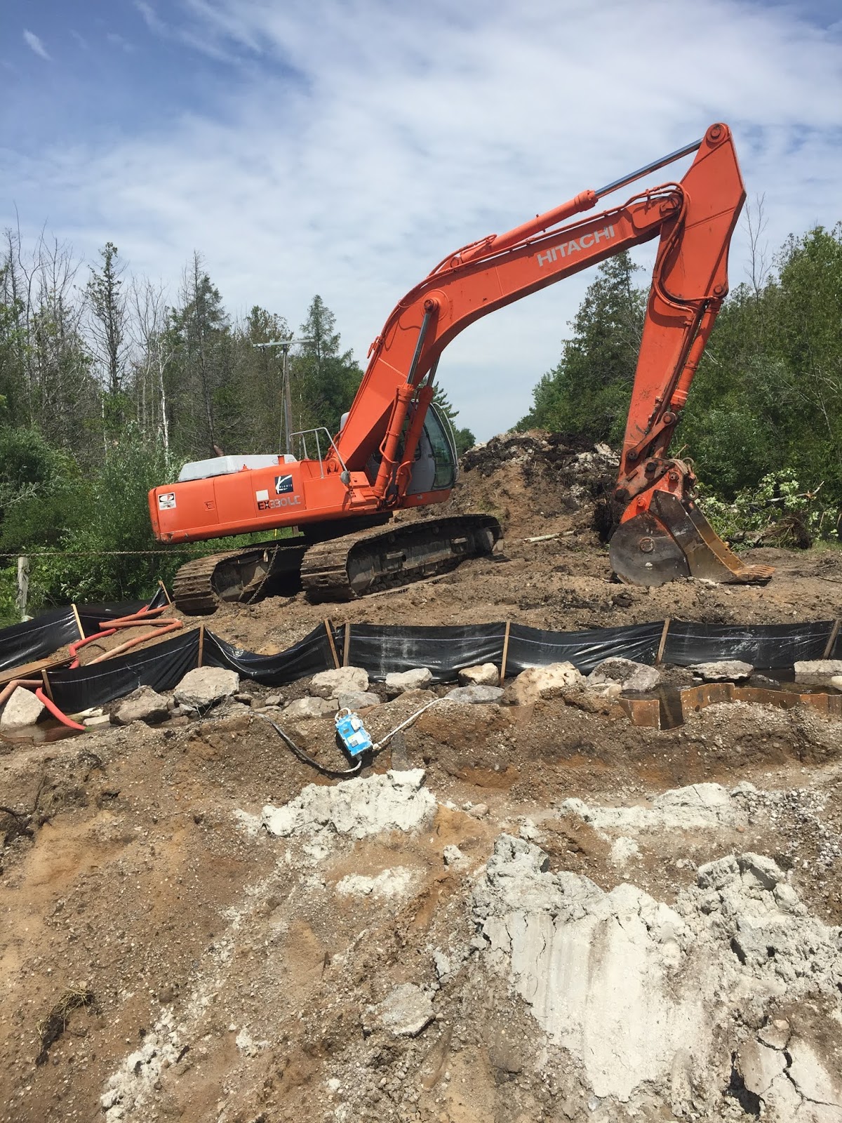 Little Traverse Blog: CR-669 Culvert Removal Underway