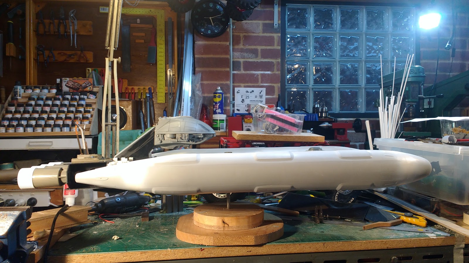 RC Sci Fi: Space Barge part 1