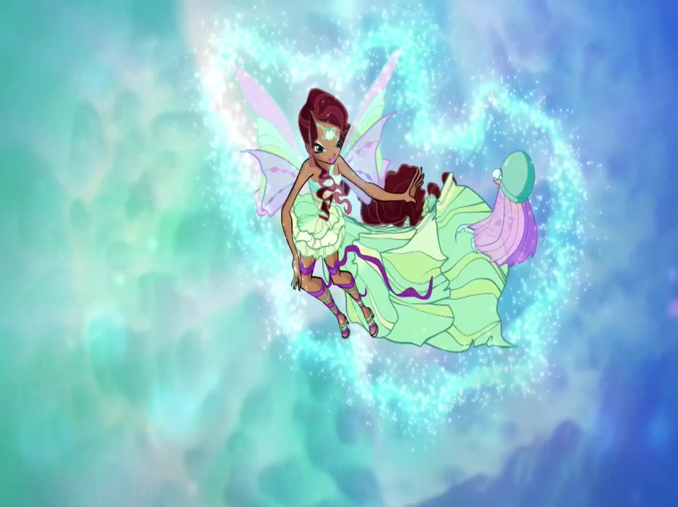 ¡Imágenes de la conexión mágica de Layla con su Selkie Lenny! - Winx ...