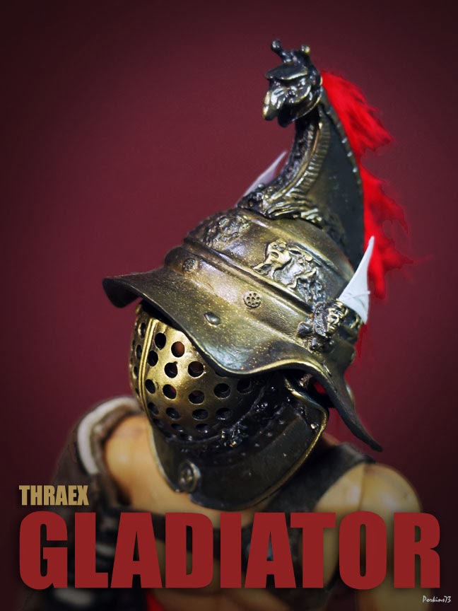 RED6: Kaustic Plastik Roman Gladiator Thraex