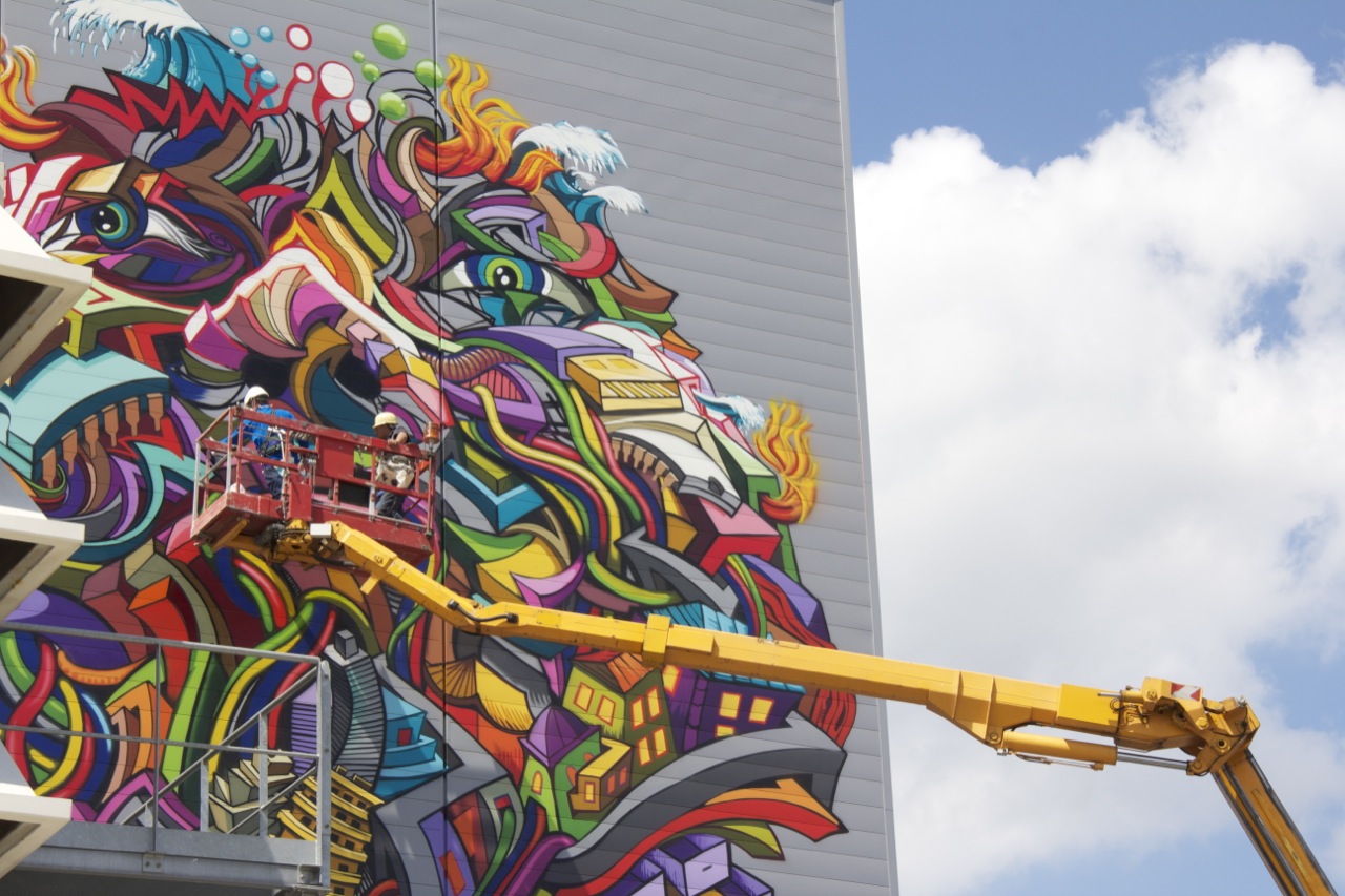 Shaka New Mural In Nancy, France | StreetArtNews | StreetArtNews