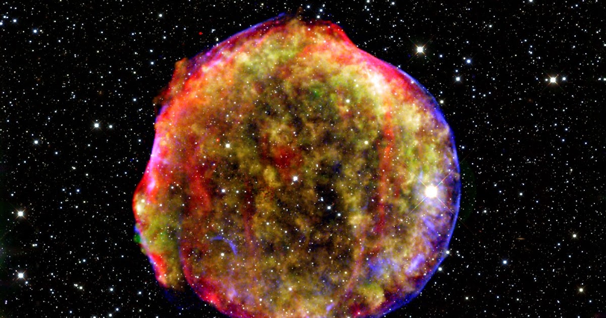 Tycho's Supernova Remnant | Earth Blog
