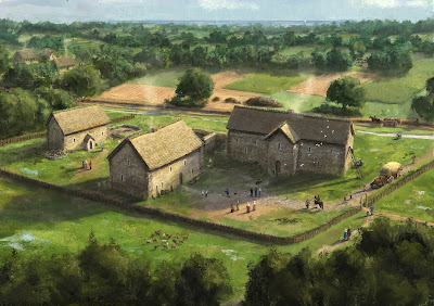 Líníocht Blog - blog of J G O'Donoghue: Podington Medieval Manor ...