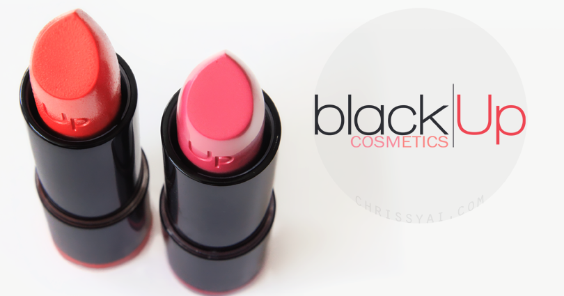 ChrissyAi: black|Up Cosmetics Lipstick in 21 & M17