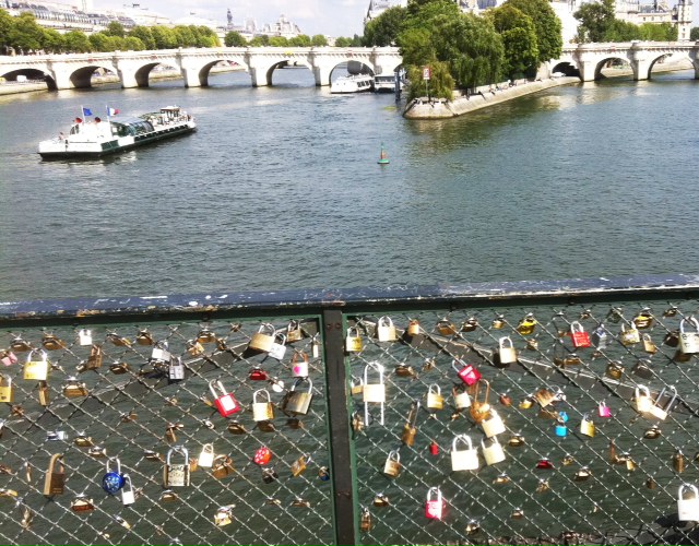 RivaHaven Yacht Club: Padlock keys are Thrown into the River Seine