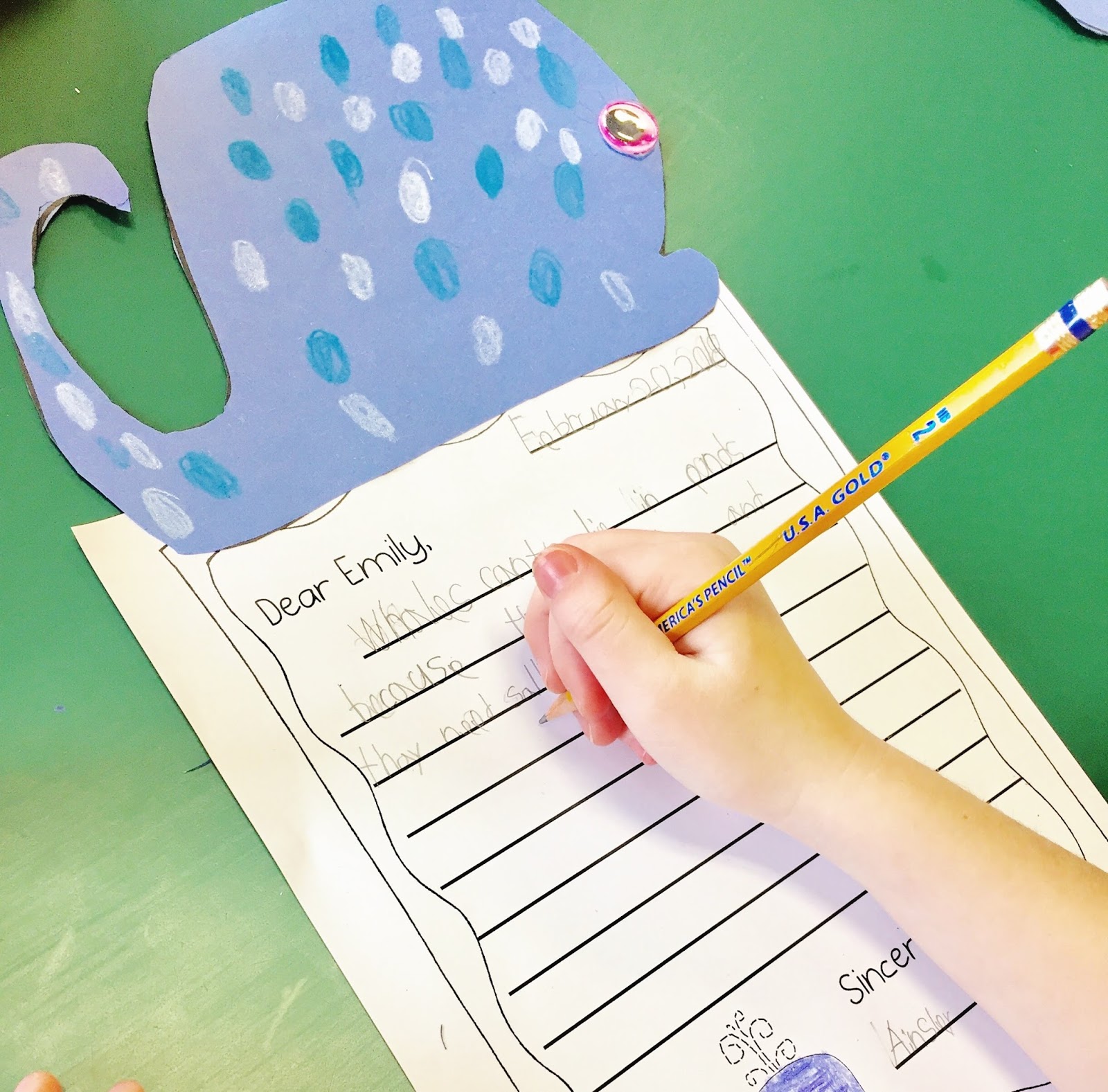First Grade Letter Writing - Firstieland - First Grade Teacher Blog