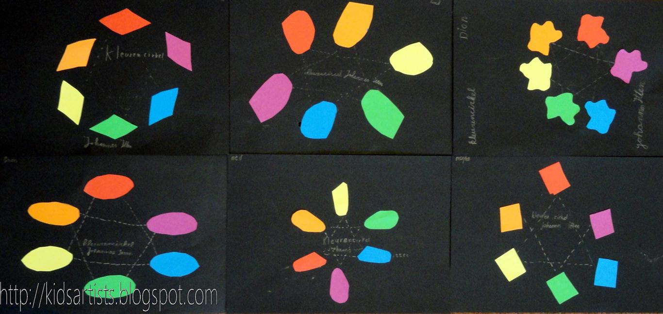 Kids Artists: Colour theory part one