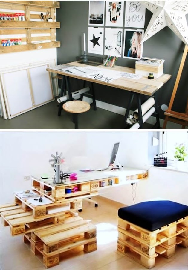 Muebles de palés, ¿buscamos inspiración? | Decoración