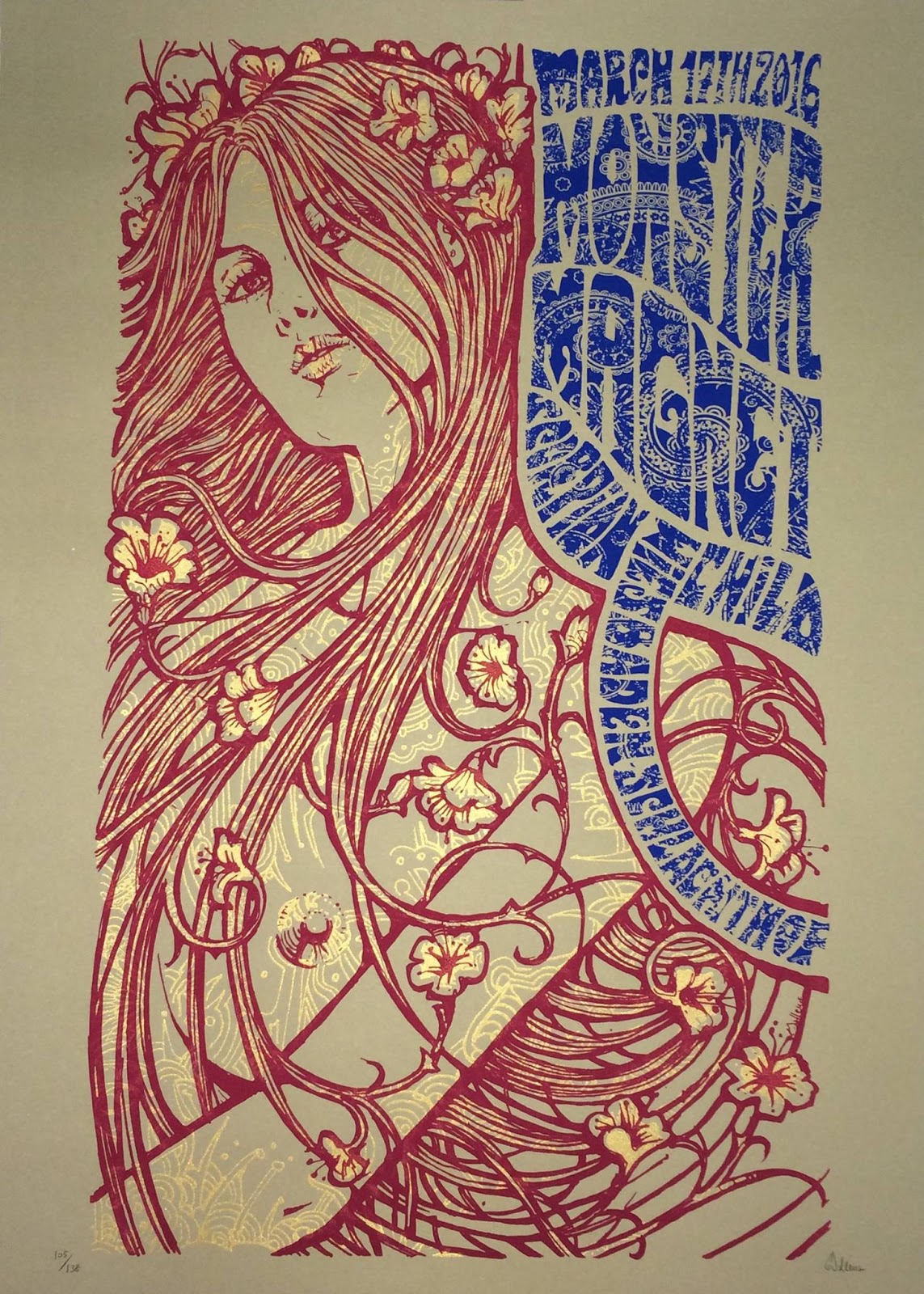 INSIDE THE ROCK POSTER FRAME BLOG: Malleus Monster Magnet European Tour ...