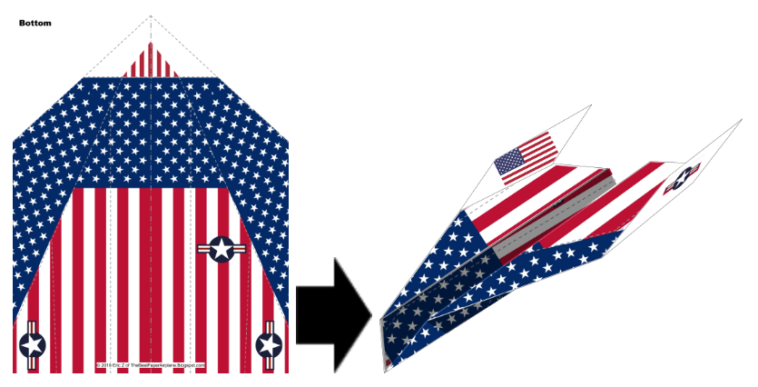 The Best Paper Airplane: Paper Airplane Templates [Printable PDF] Download