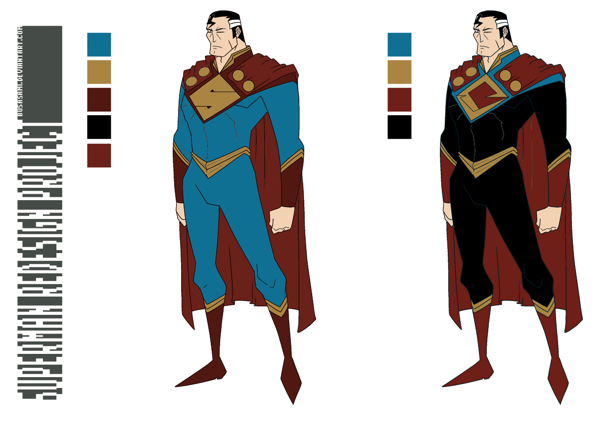 RACKET-PUNCH!: Superman Redesign Template 2