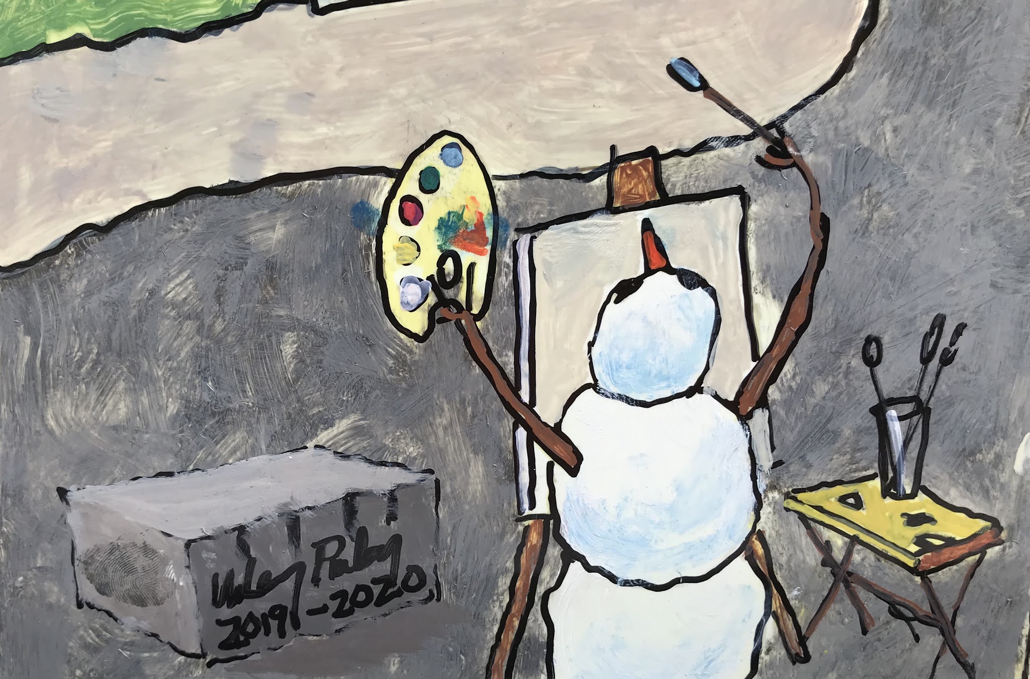 Wiley Purkey: Guide to the Mural