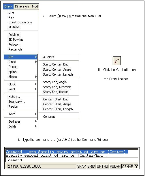 Learn Basic Auto CAD: Auto CAD - Draw Command - Drawing Circle