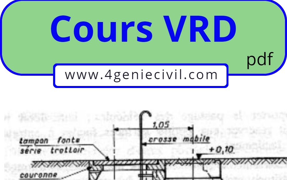 3+ cours VRD génie civil pdf