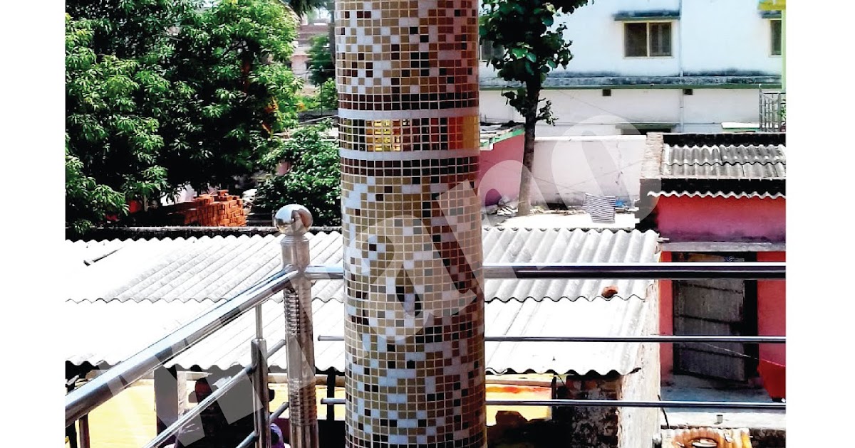 Tiles for Round Pillars and Tiles used in round pillars