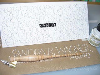 A Place To Flourish: Calligraphy Flourish Friday - hope