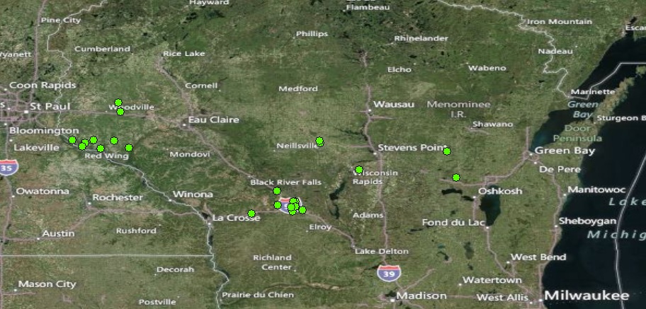 GIS II: Frac Sand Mining
