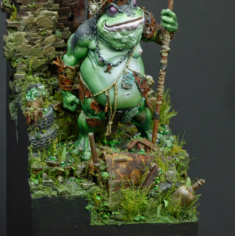 Step by Step: Painting the Toad King | planetFigure | Miniatures