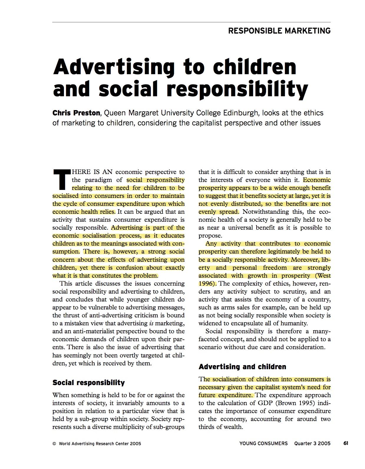 _: Responsible Marketing