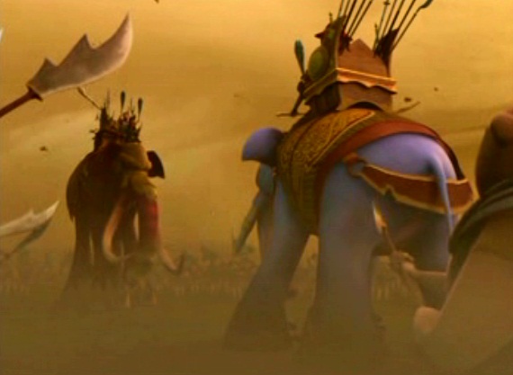 My Animation Films Synopsis: THE BLUE ELEPHANT