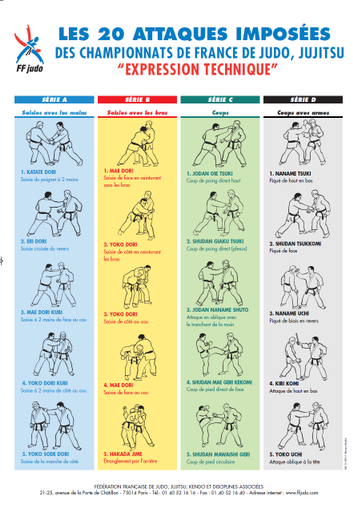Le Judo/Ju-Jitsu à Plan de Cuques: Les principales techniques en Ju jitsu
