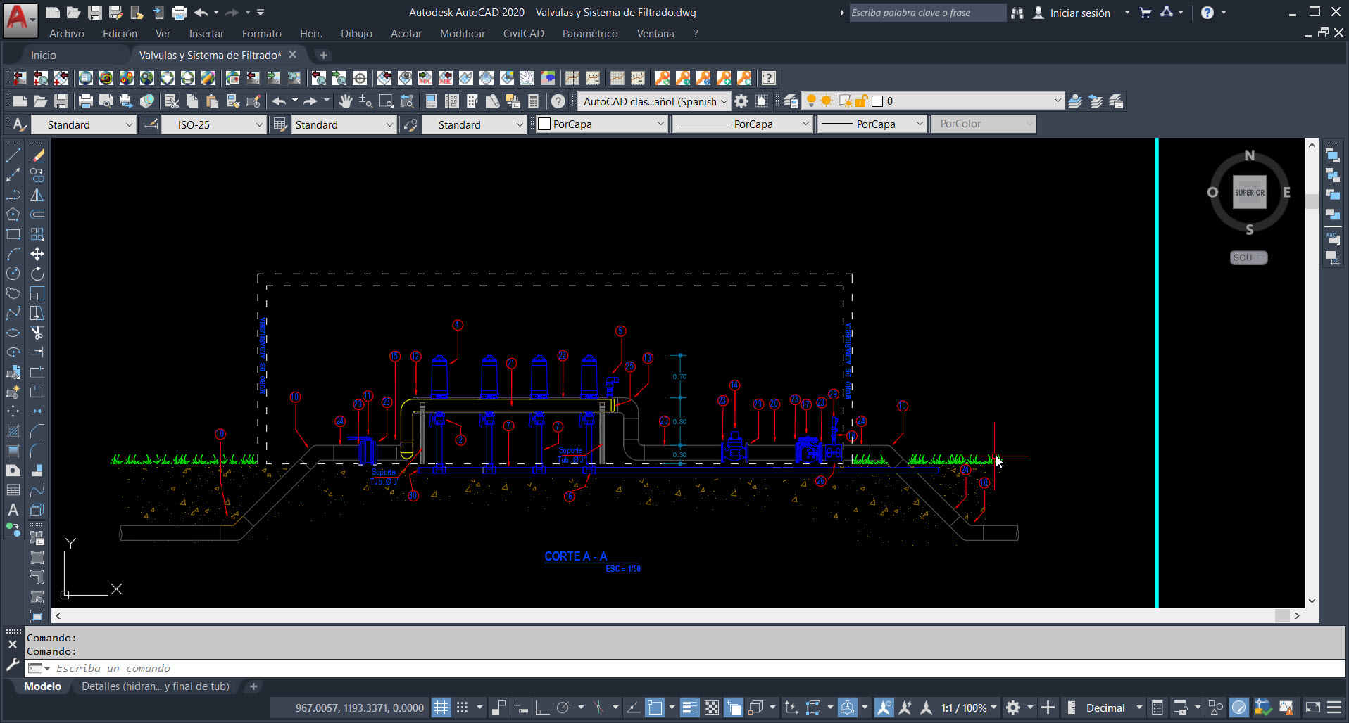 INGENIUM WORLD by Marco : Archivos CAD VIP – Valvulas y Sistema de Filtradol - Autocad.