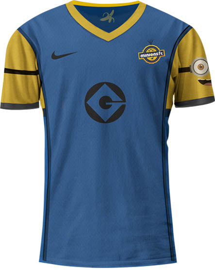 Animated Football League - The Kits of Animated Movies - Footy Headlines