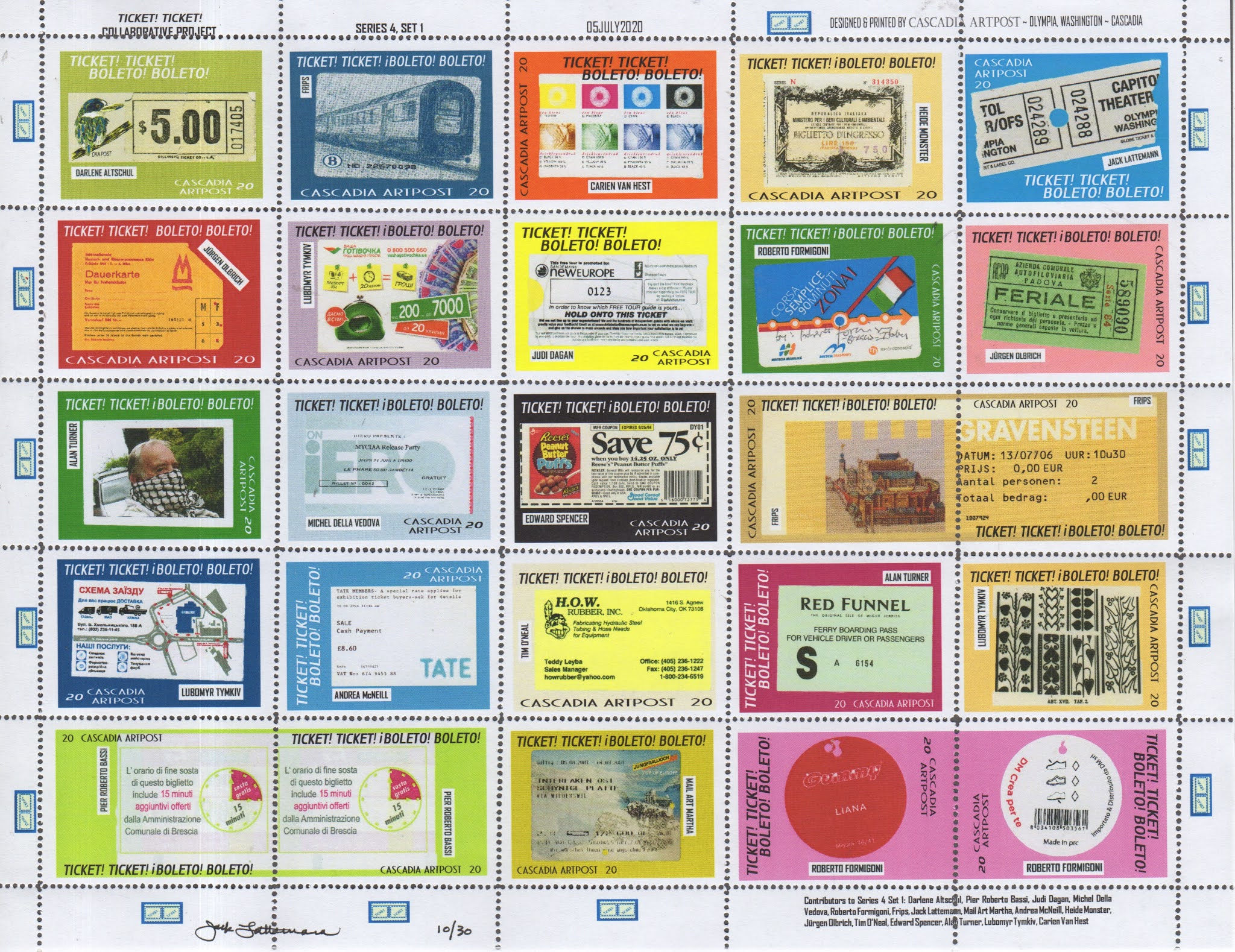 The Postal Ledger: Ticket Ticket! Boleto! Boleto!