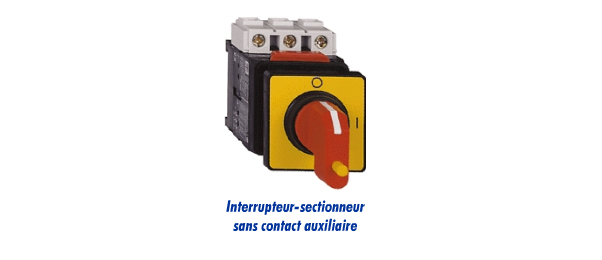 Sectionneur et interrupteur-sectionneur - Electricité Industrielle