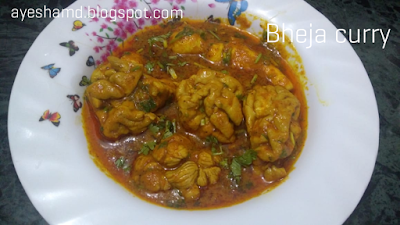 4 Foodies: No Bheja Fry Only Bheja (Brain) Curry....Secret Recipe