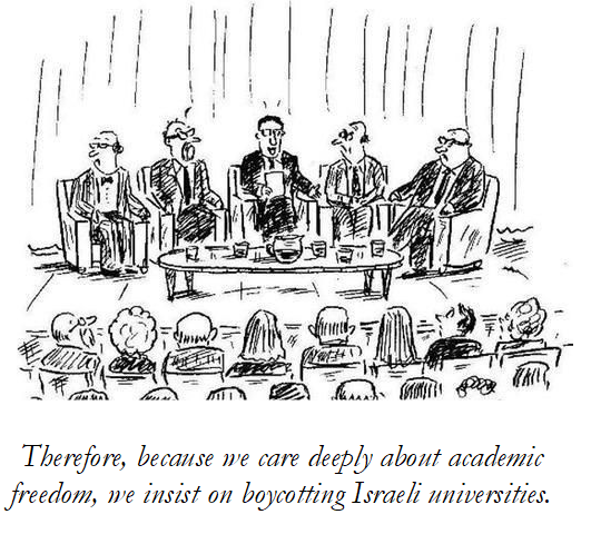 Cartoon of the Day: Academic freedom ~ Elder Of Ziyon - Israel News