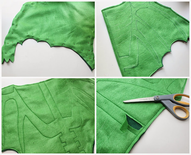 EAT+SLEEP+MAKE: Fall Felt Series: Hooded Dragon Cape