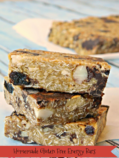 Homemade Gluten Free Energy Bars