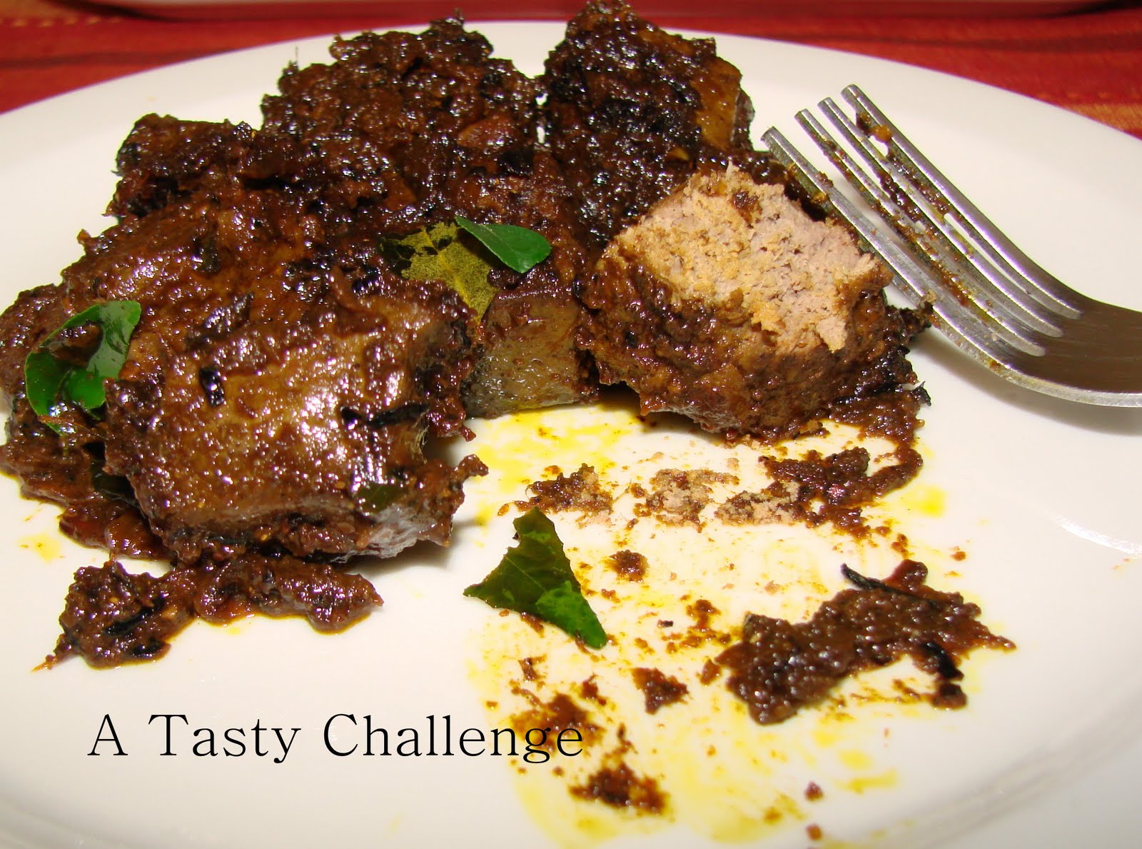 A Tasty Challenge.....: Liver Roast