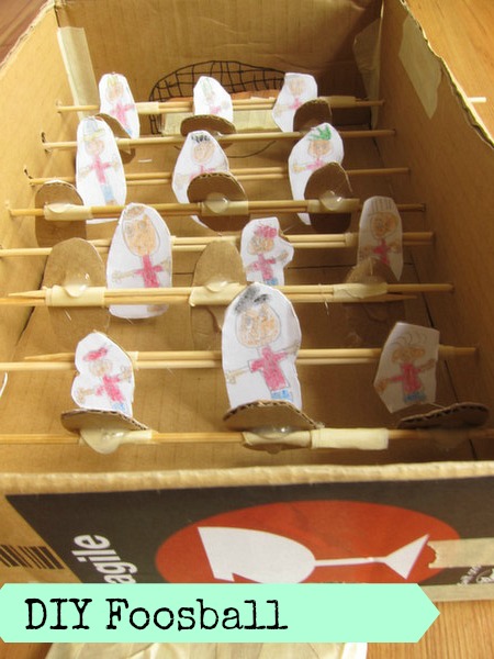 DIY Foosball Table Game - Green Issues by Agy