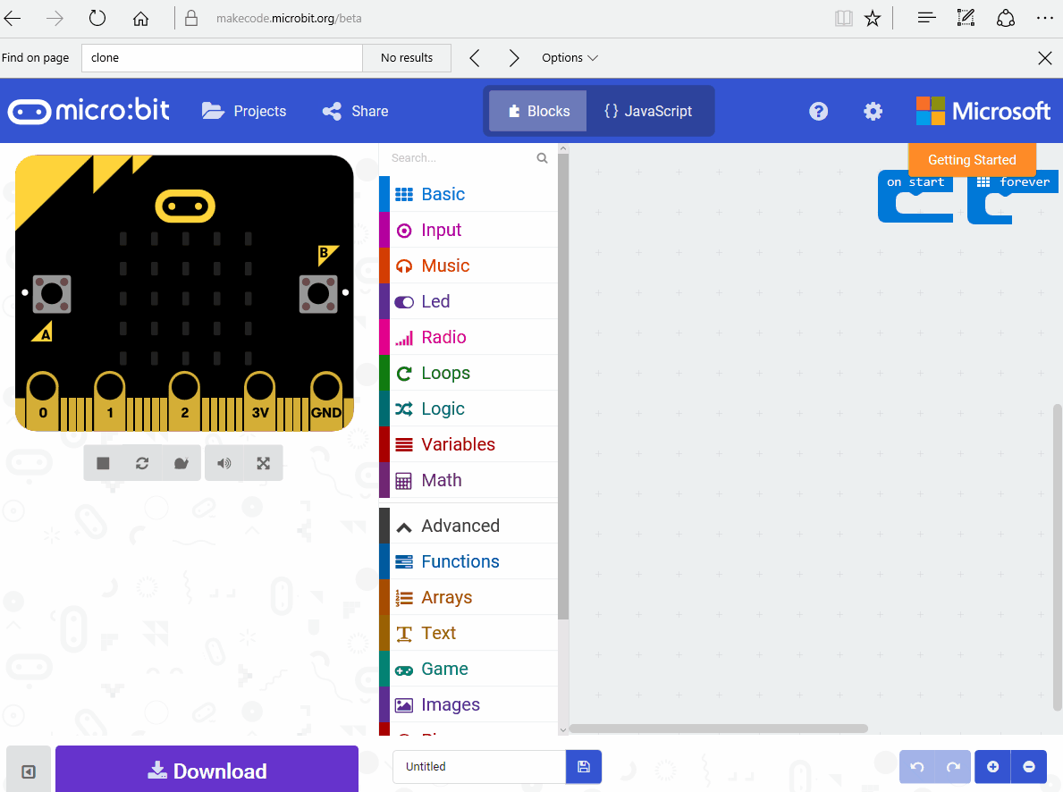 Micro:bit a full!